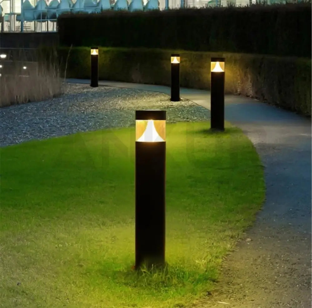 ANKUR TESS MODERN ANTI-GLARE BOLLARD LIGHT ELEGANT OUTDOOR LED PATHWAY ...