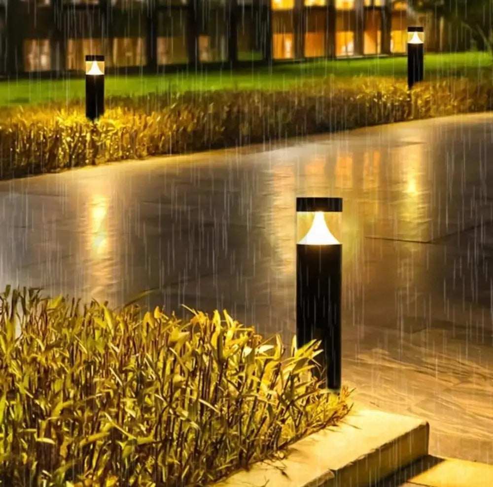 ANKUR TESS MODERN ANTI-GLARE BOLLARD LIGHT ELEGANT OUTDOOR LED PATHWAY ...